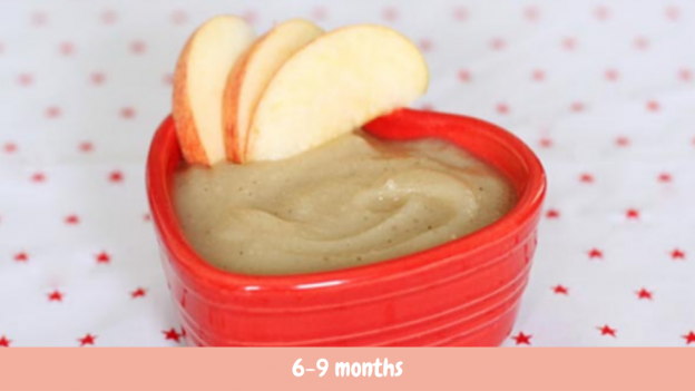Apple, prune and vanilla compote - Cooking Baby Food